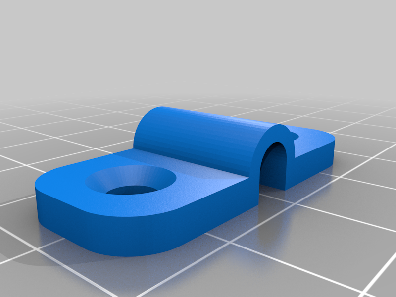 Small Pipe Clip by dudash.creates | Download free STL model ...