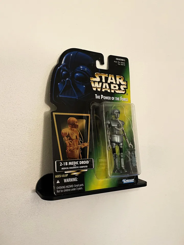 small action figure shelf by wickdraws | Download free STL model ...