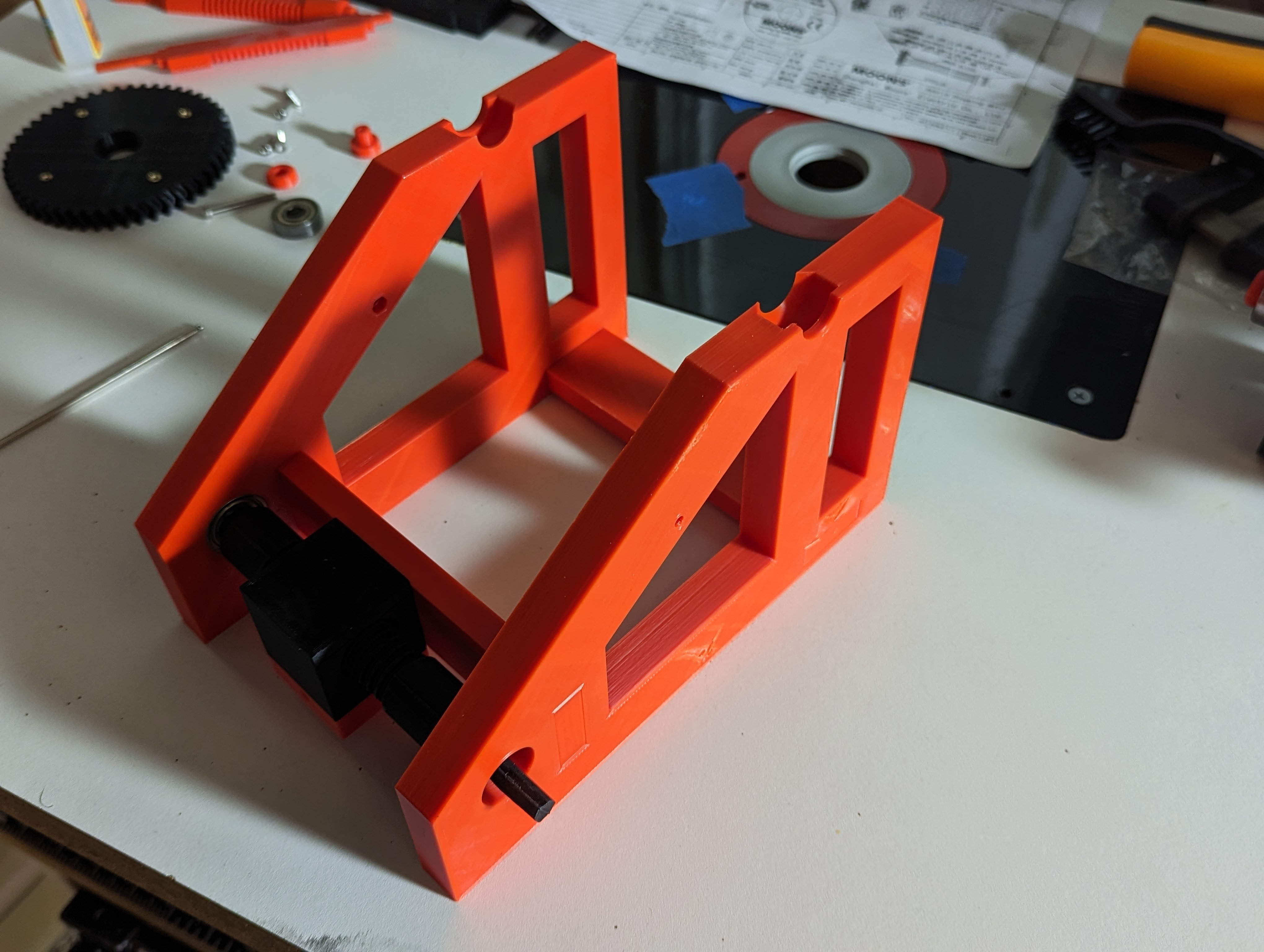 Filament Spool Transfer Device by Lyle Scott | Download free STL model ...