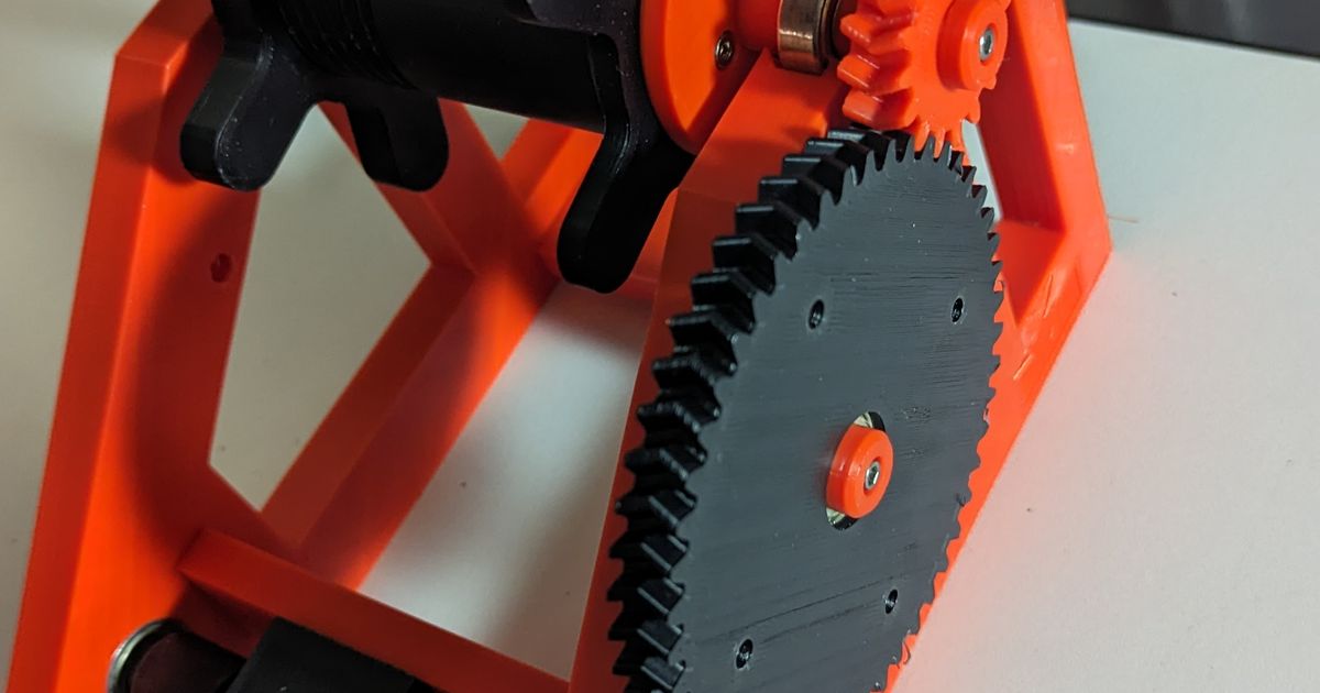 Filament Spool Transfer Device by Lyle Scott | Download free STL model ...