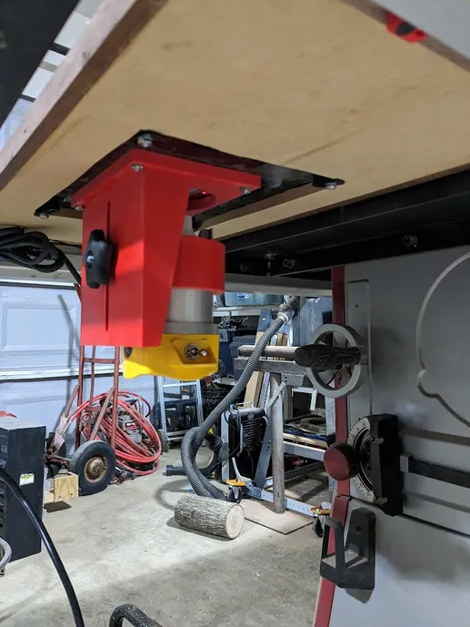 Router Lift for Full Size Router by Johnny B | Download free STL model ...