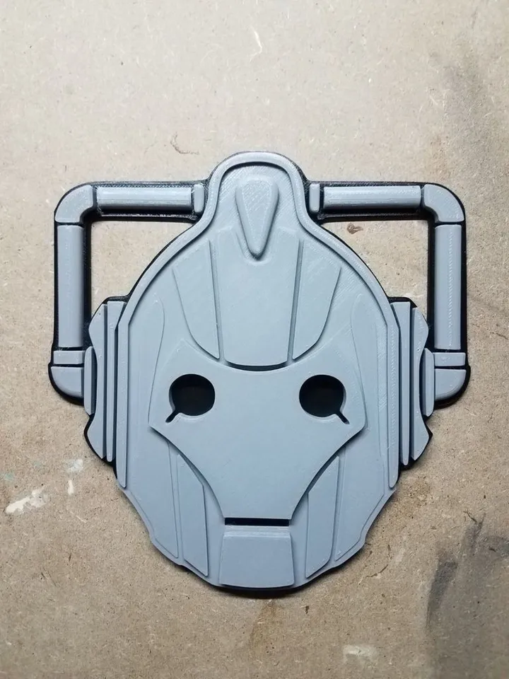 Cyberman Wall art by Tech_Outreach | Download free STL model ...
