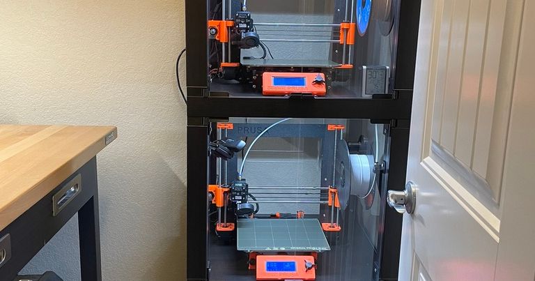 Stacked Lack Enclosure (2 enclosures and 1 shelf) by Thomas Goates ...