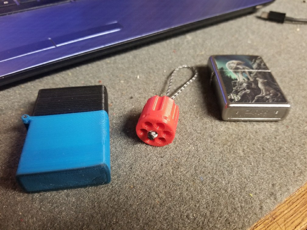 22 caliber Revolver Cylinder (regular, plus a Vase Mode version!) by Ak ...