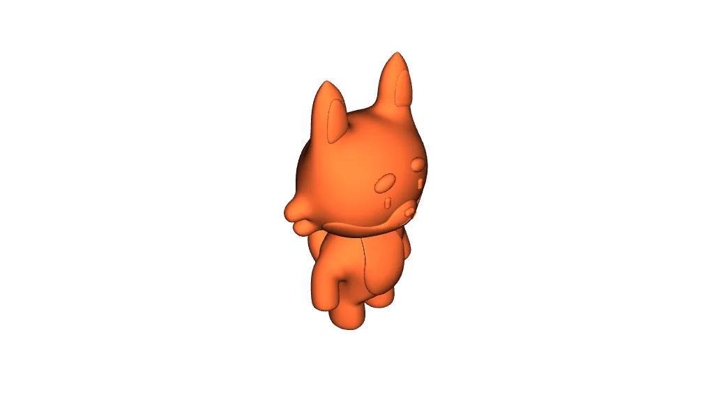 Cute Fox by yosef | Download free STL model | Printables.com