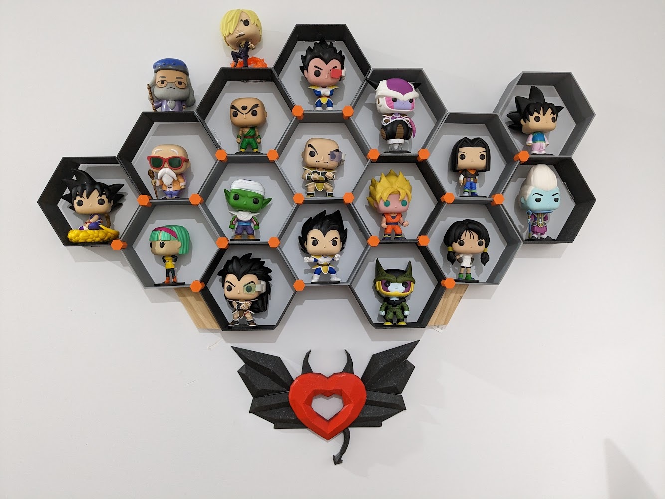 LOW POLY DEVIL HEART by elequent | Download free STL model | Printables.com