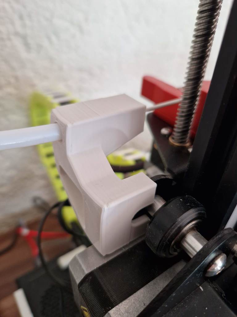 Ender 3 V2 Dual Extruder Filament Guide for PTFE Tube by DonKeulito ...