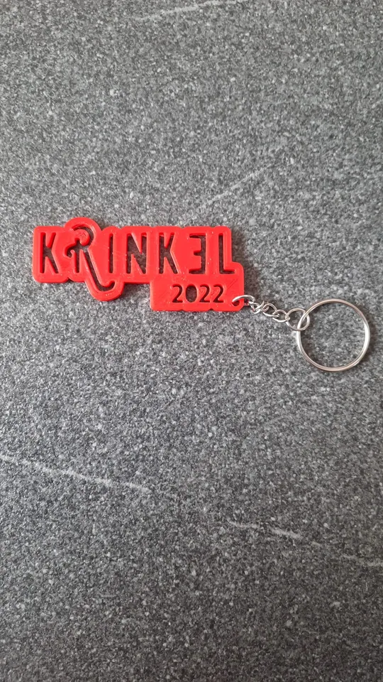 Keychain Krinkel 2022 by Jef Aendekerk | Download free STL model ...