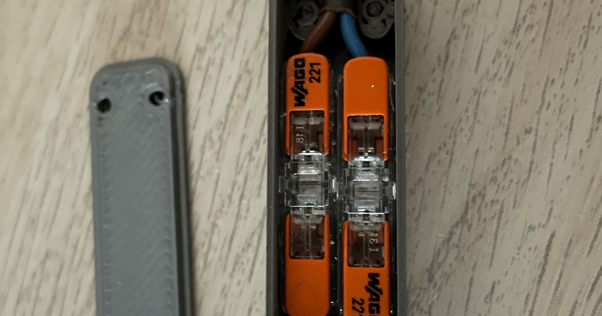 Wago 221 Box with Lid by Jotty | Download free STL model | Printables.com