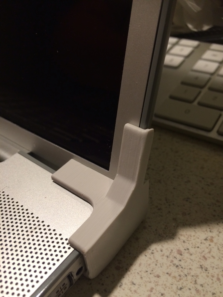 MacBook Pro (early 2008) hinge wedge - improved by gid | Download free ...