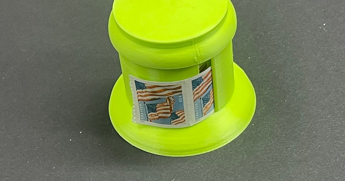 Coil Stamp Holder by PhDGoSlowAncient | Download free STL model ...