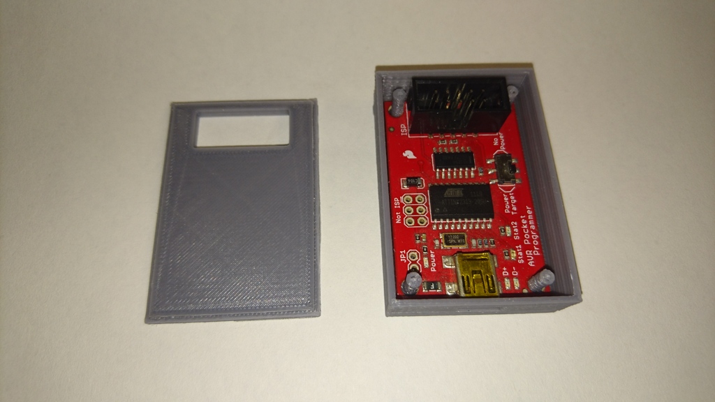 AVR pocket Programmer box by LazyEpic | Download free STL model | Printables.com