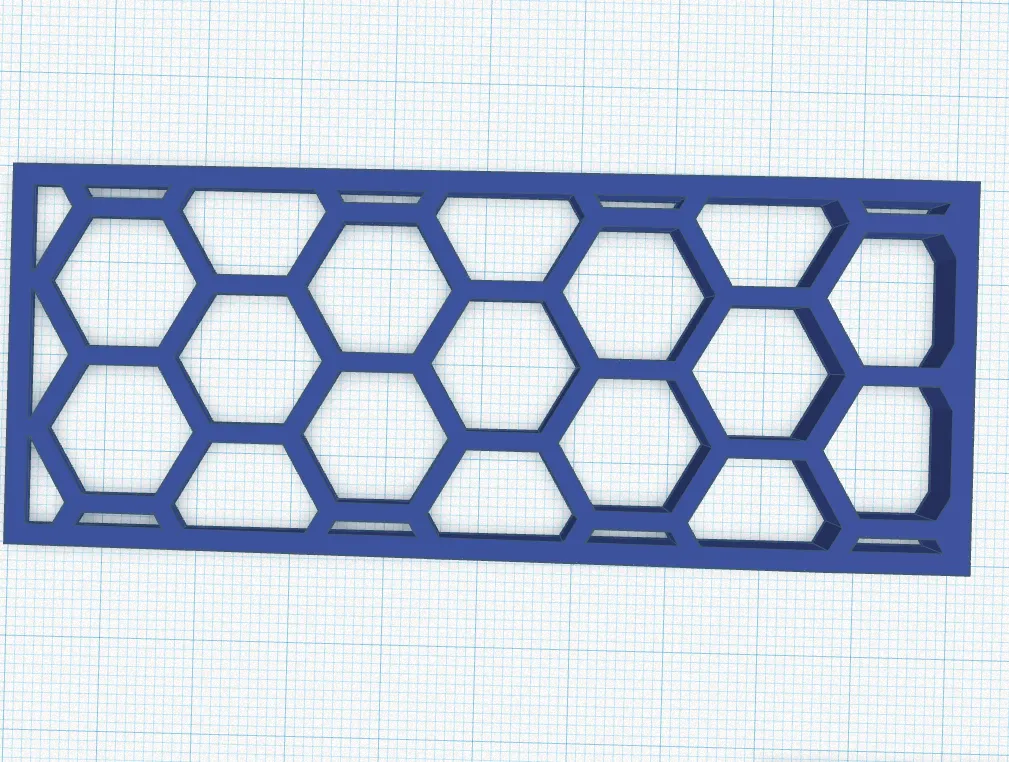 Honeycomb Door Stop by ThatJordyGuy | Download free STL model ...
