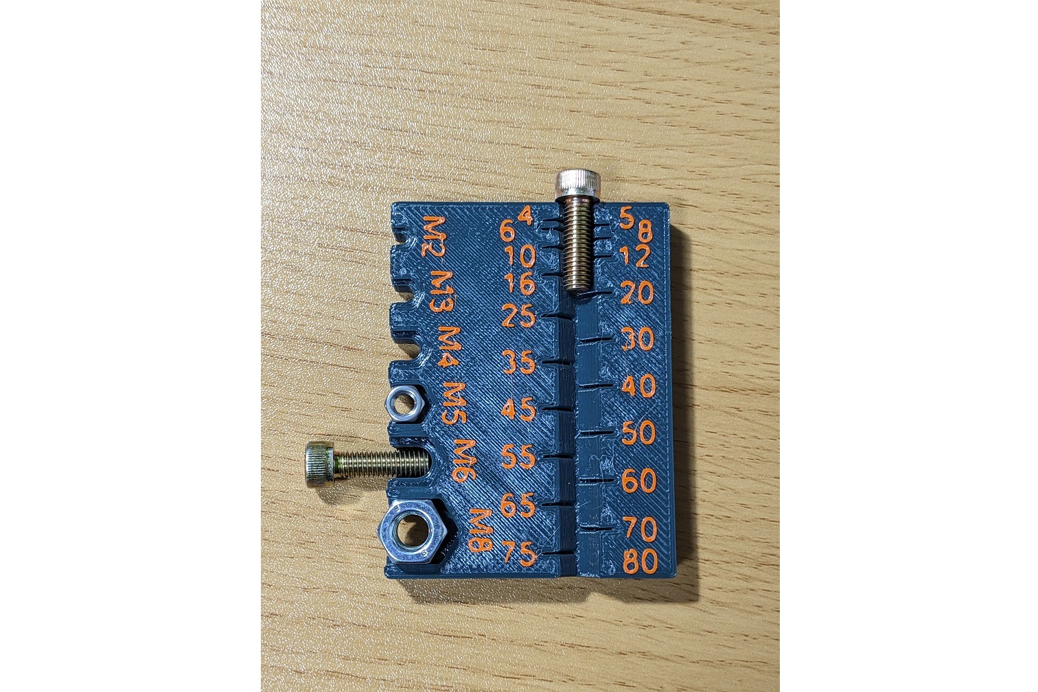 Yet Another Bolt and Nut Ruler - ISO (metric) / With magnets! by ...