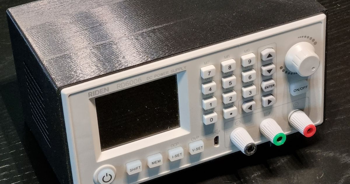 RIDEN RD6006 case by Alonzo | Download free STL model | Printables.com