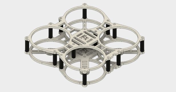 PEX96 - Micro FPV quadcopter brushless 96mm frame by pex | Download ...