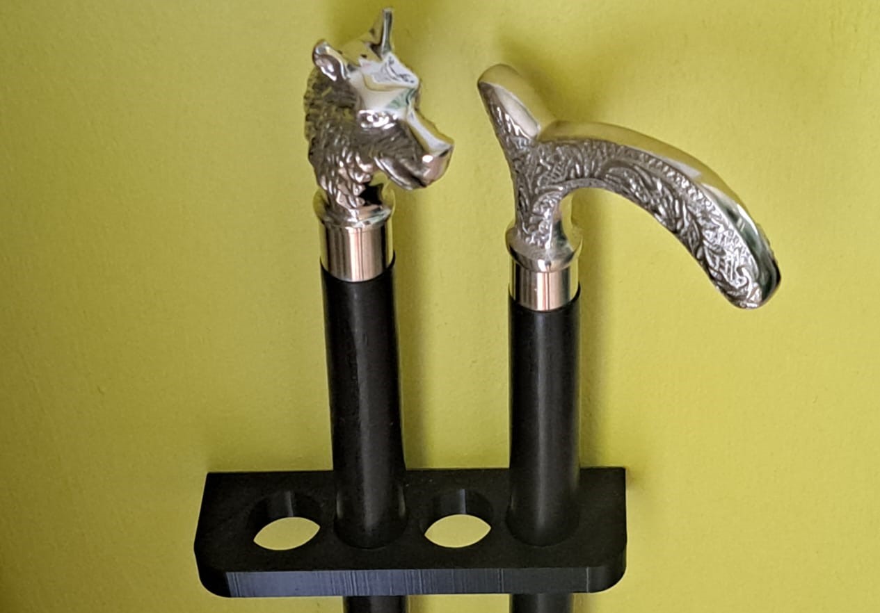 Walking Stick Holder by Ismaeel Seedat | Download free STL model ...