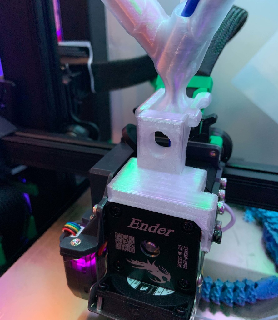 Ender 3 S1 Extruder Mount Sharpie Blender by Bucklenshackle | Download ...
