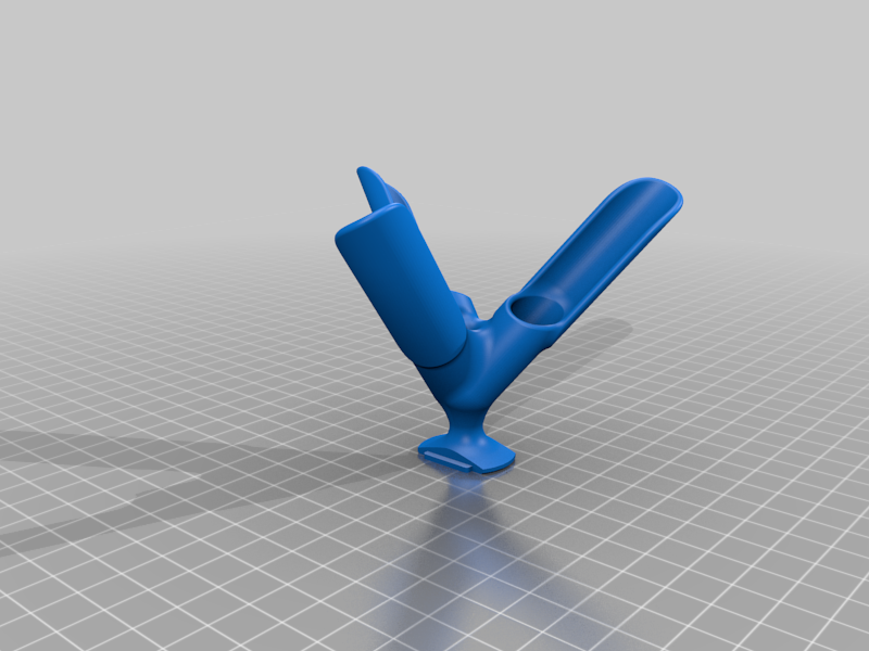 Ender 3 S1 Extruder Mount Sharpie Blender by Bucklenshackle | Download ...