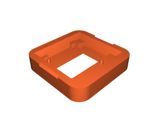 Ssd1306 0.96 inch Frame by distinct | Download free STL model ...