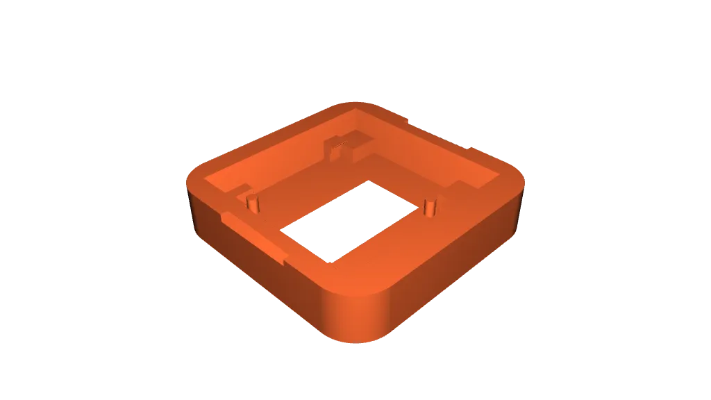 Ssd1306 0.96 inch Frame by distinct | Download free STL model ...
