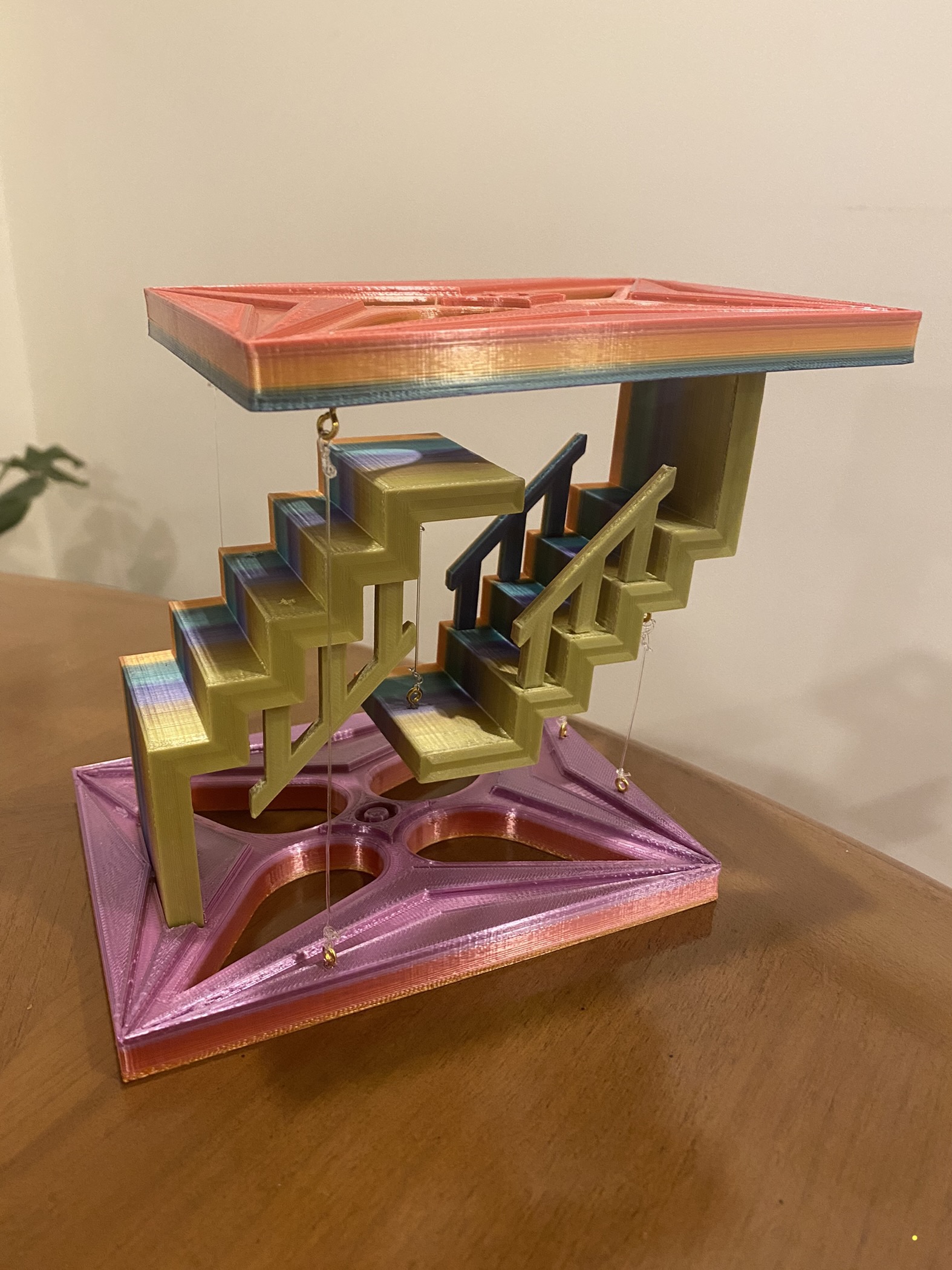 Tensegrity Stair Table by vchung | Download free STL model | Printables.com