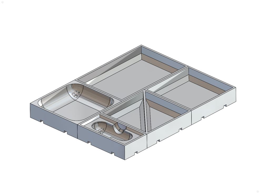Infinite Catch-all trays by Referentiel | Download free STL model ...