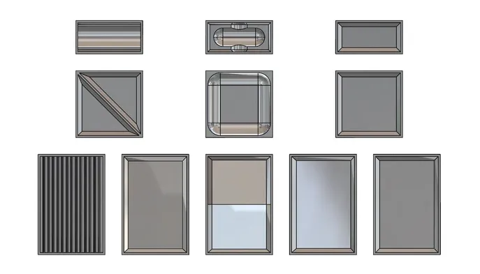 Infinite Catch-all trays by Referentiel | Download free STL model ...