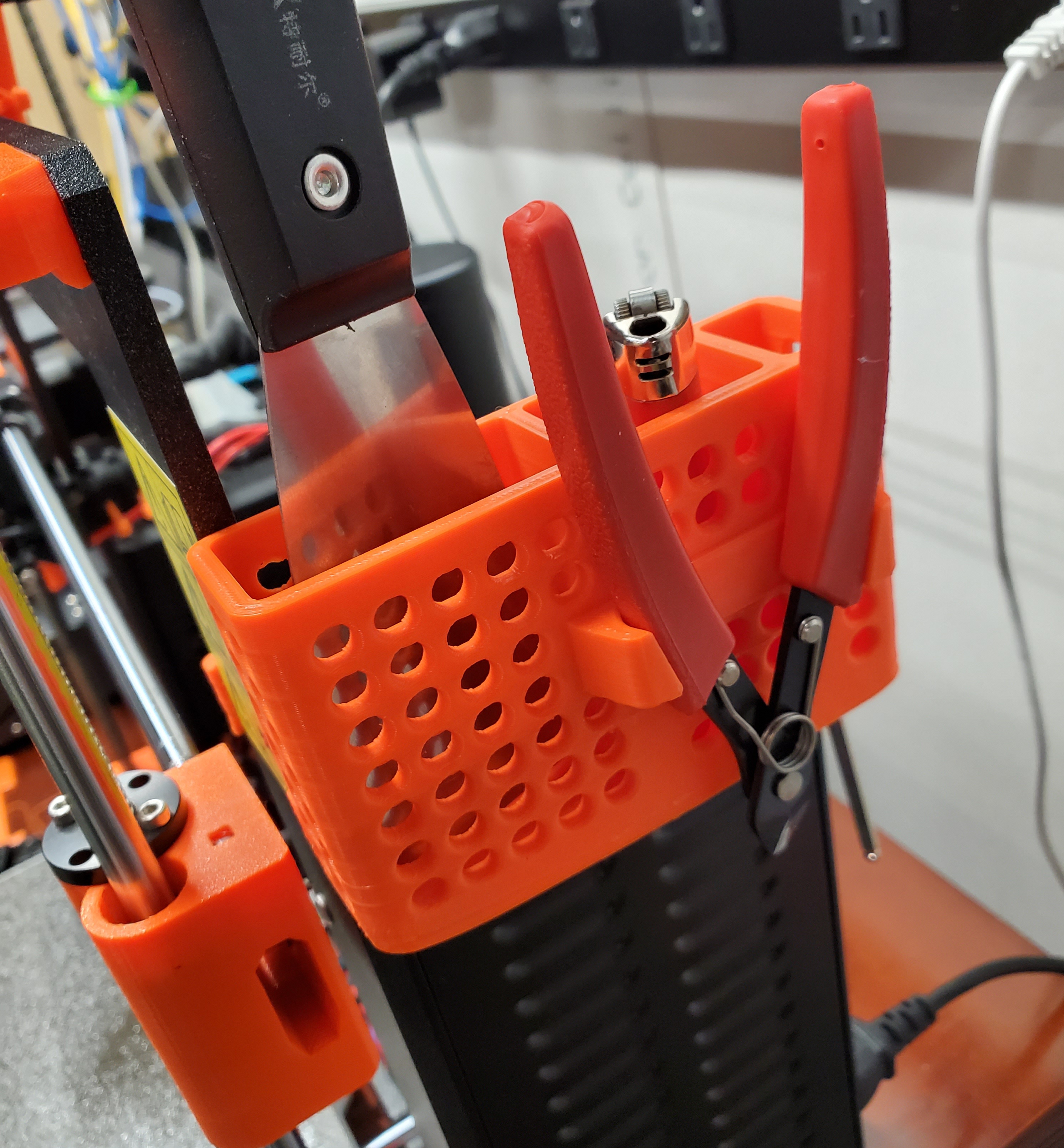 Prusa mk3s tool holder with hex keys by tomnytoys | Download free STL ...
