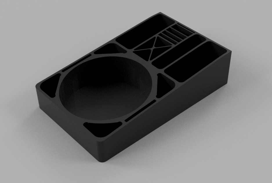 Desk Organizer v2 by 3DPTE | Download free STL model | Printables.com