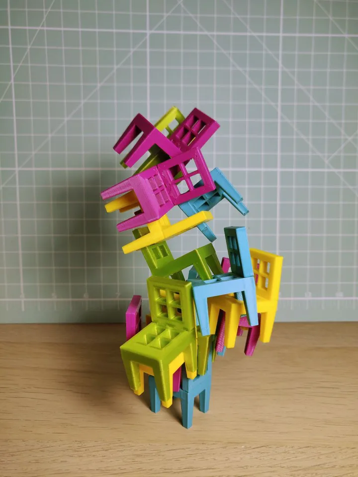 STÄCKING - Board Game (STACKING) by Kunzite | Download free STL model ...