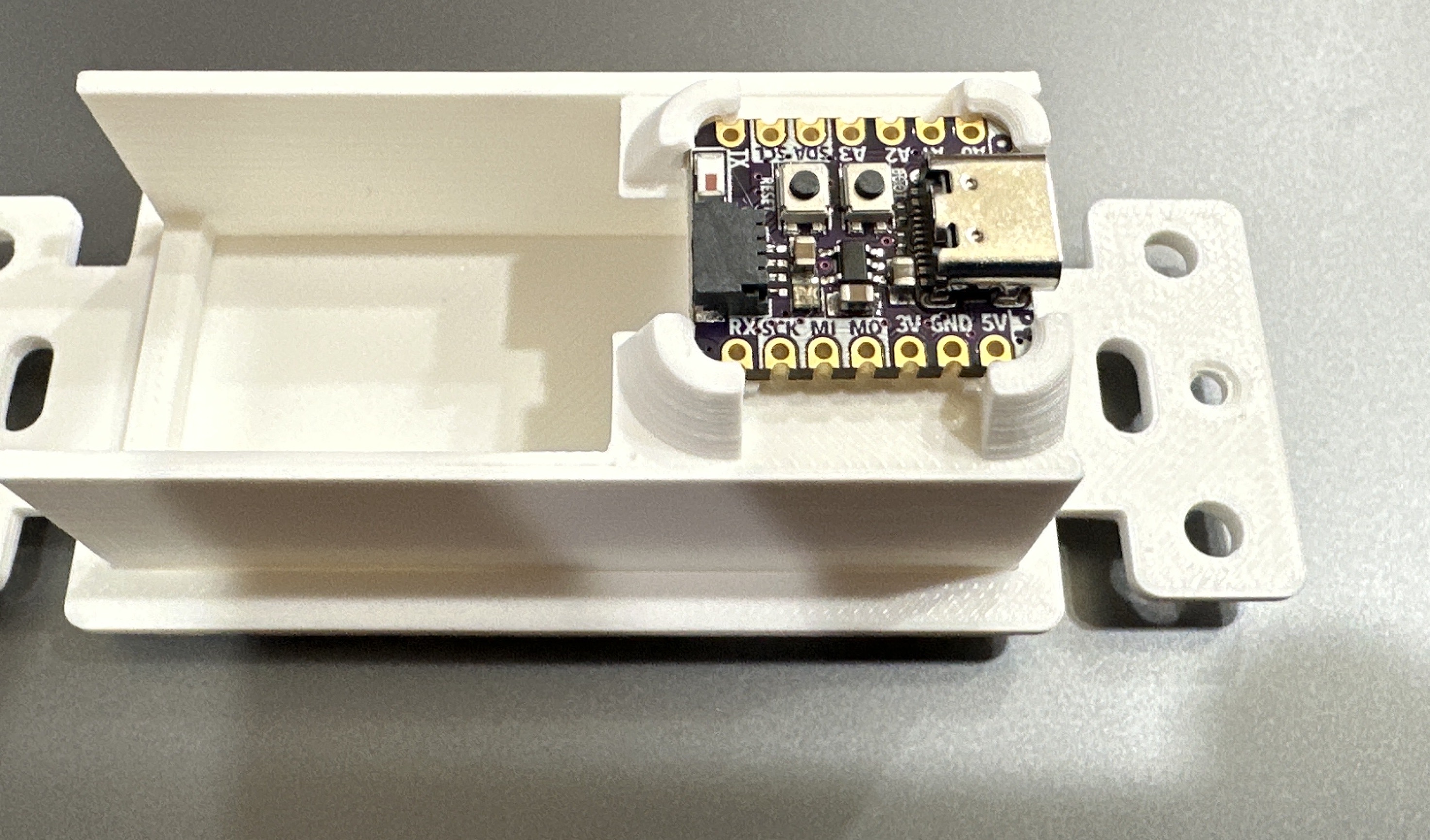 Decora Mount for QT PY ESP32 and HomeSpan applications by Jeremy ...