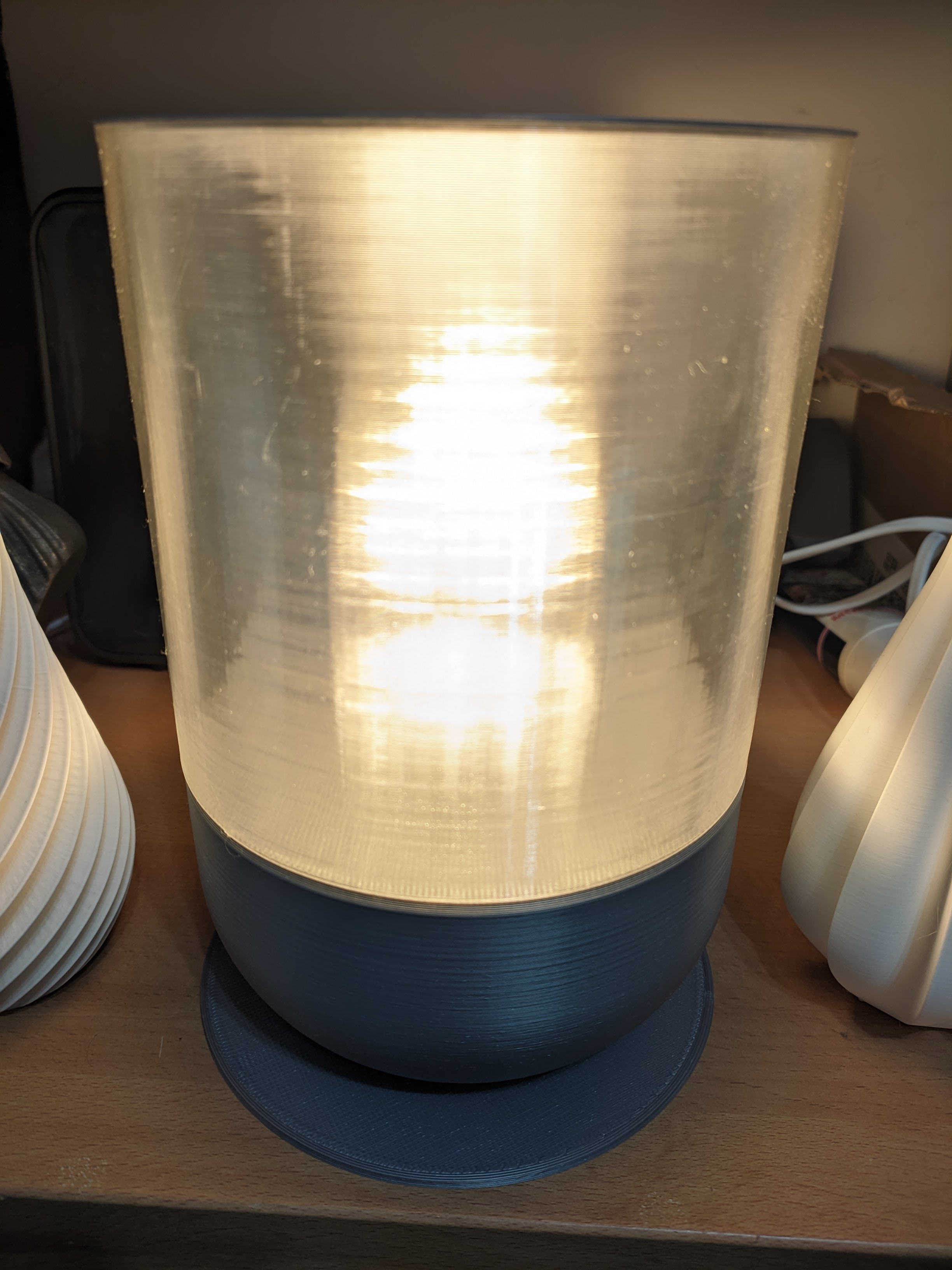 Large Body Lid for "Maker Lamp" by Shorto | Download free STL model ...