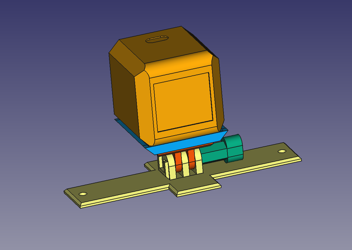 Action cam to cap mount by HD_Creator | Download free STL model ...
