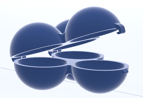 Squash, Golf, Pingpong Ball Box by Tomaž Murko | Download free STL ...