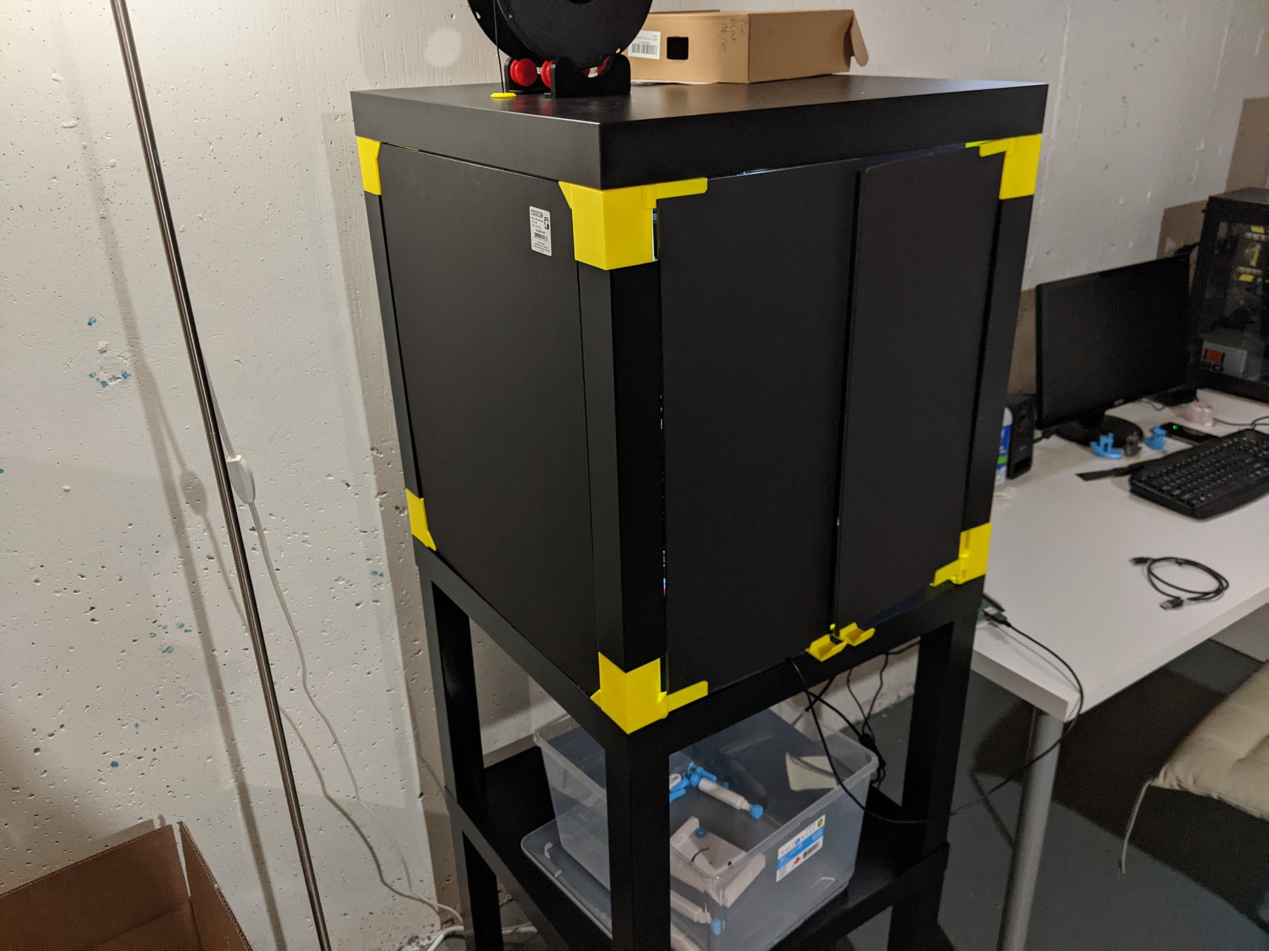 Ikea Lack Enclosure using Foamboard by Billgeek | Download free STL ...