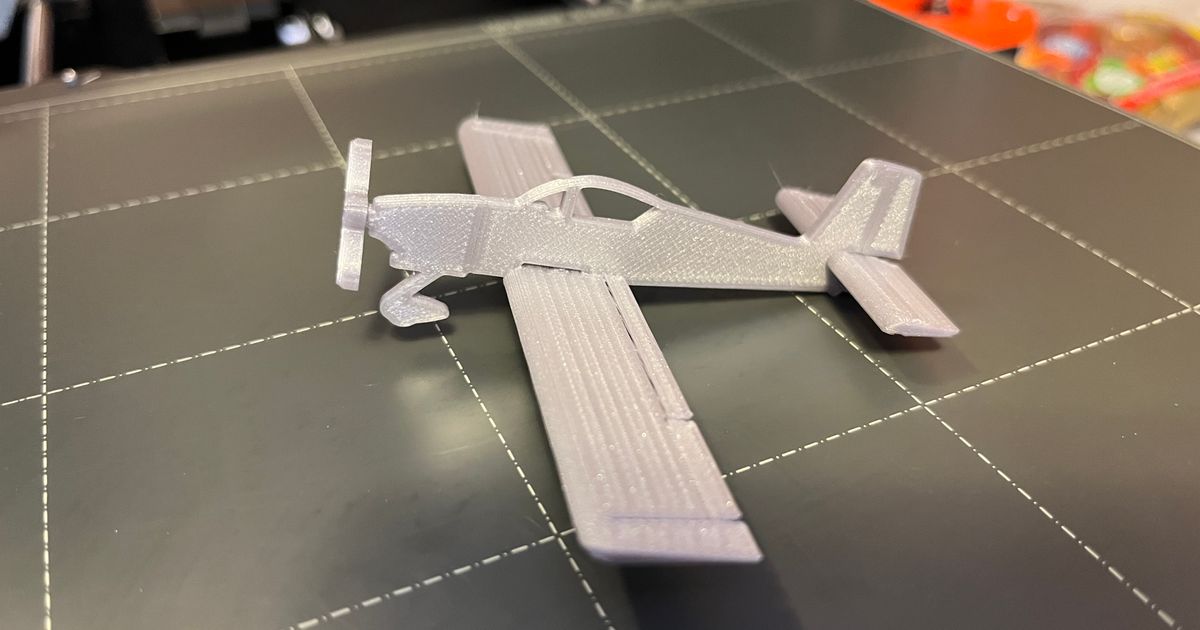 RV-9A Airplane Kit Card by gfb | Download free STL model | Printables.com