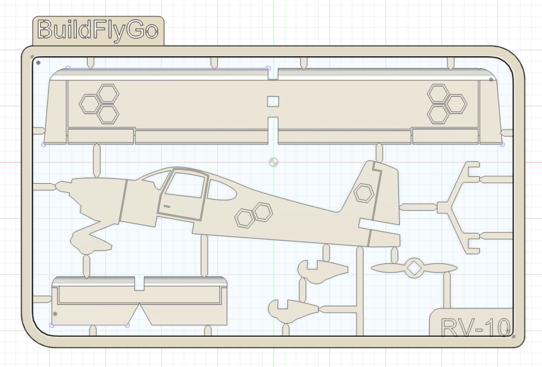 RV-10 Airplane Kit Card by gfb | Download free STL model | Printables.com