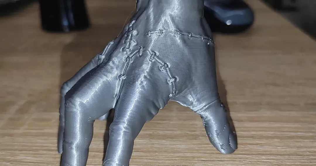 Wednesday (thing) hand(Mercredi) by Augustin.pe | Download free STL ...