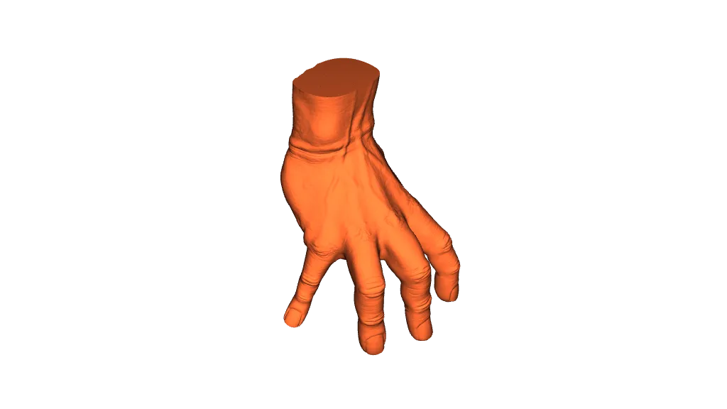 Wednesday (thing) hand(Mercredi) by Augustin.pe | Download free STL ...