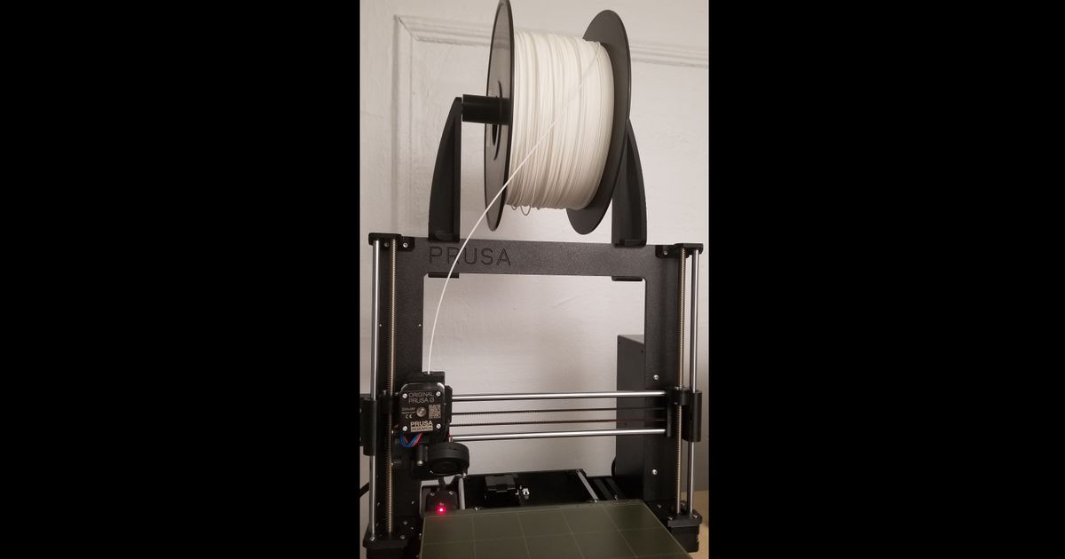 Prusa MK3S 3KG Spool Holder by Build-a-Skill | Download free STL model ...