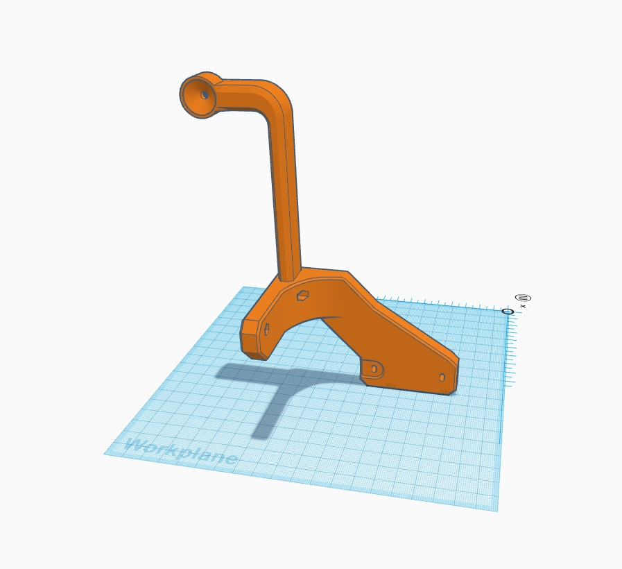 Side Spool Holder with Filament Guide (Remix of BastR) by 3dKaos ...