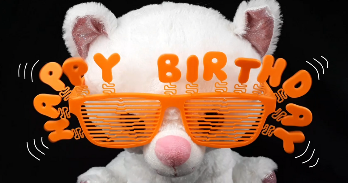 Bobble Happy Birthday Glasses By Rorys3d Download Free Stl Model
