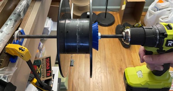 Filament spool winder par Myself | Téléchargez gratuitement un modèle ...