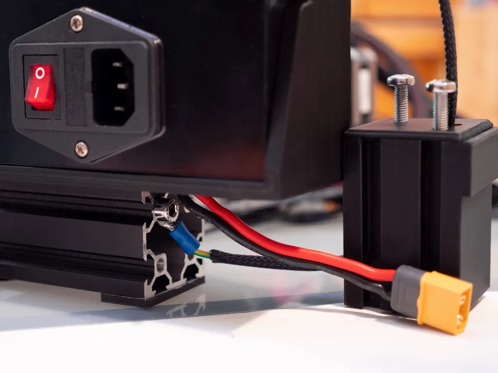 Ender 3 Stock PSU Relocation Mount for Dual Z-Motors by Polly-Jeanius ...