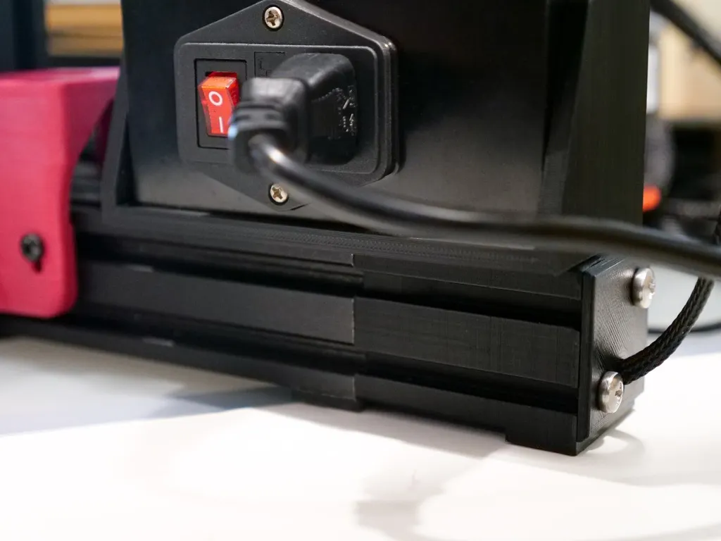 Ender 3 Stock PSU Relocation Mount for Dual Z-Motors by Polly-Jeanius ...