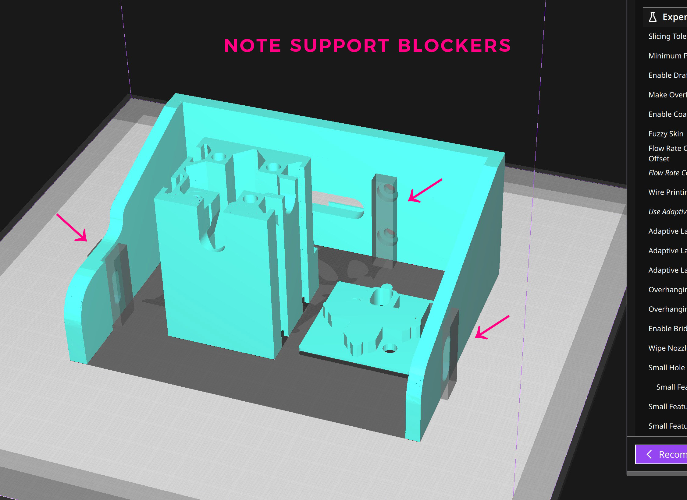 Ender 3 Stock PSU Relocation Mount for Dual Z-Motors da Polly-Jeanius ...