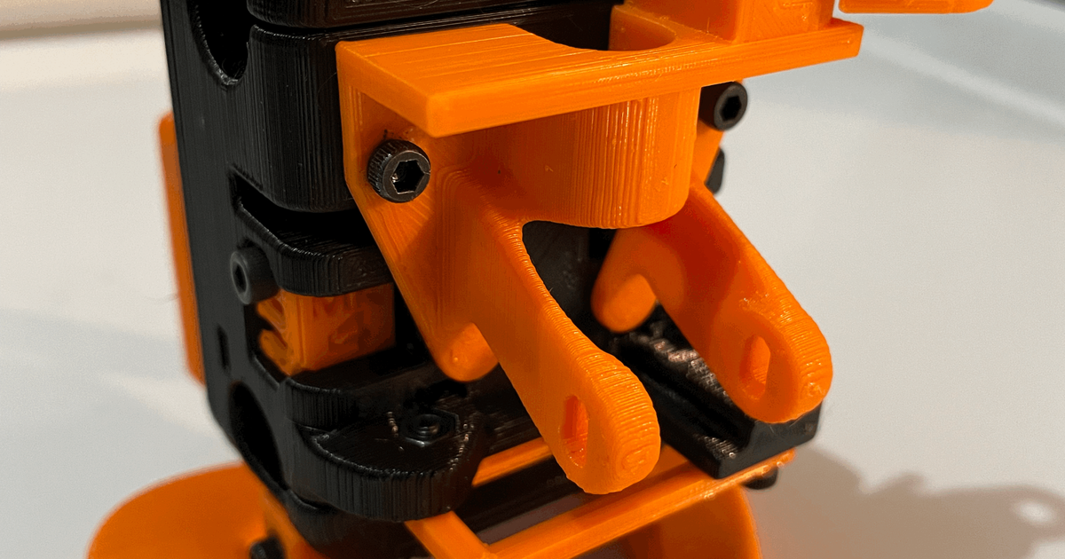 Anycubic I3 Mega S rear bracket MK4 Carriage with cable chain by ...