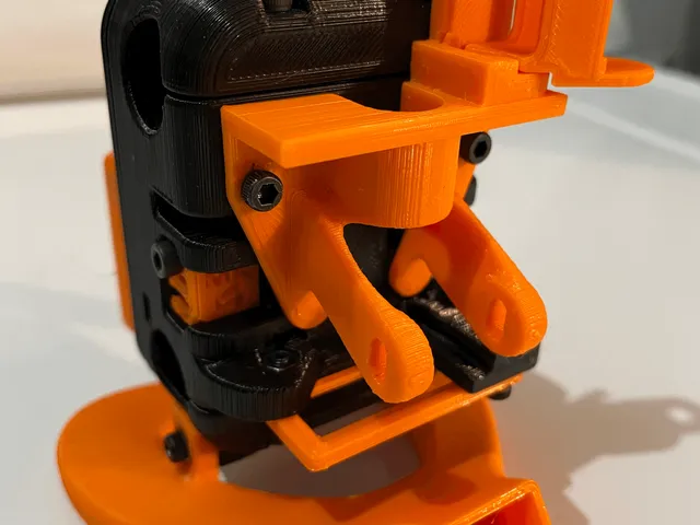 Anycubic I3 Mega S rear bracket MK4 Carriage with cable chain by ...