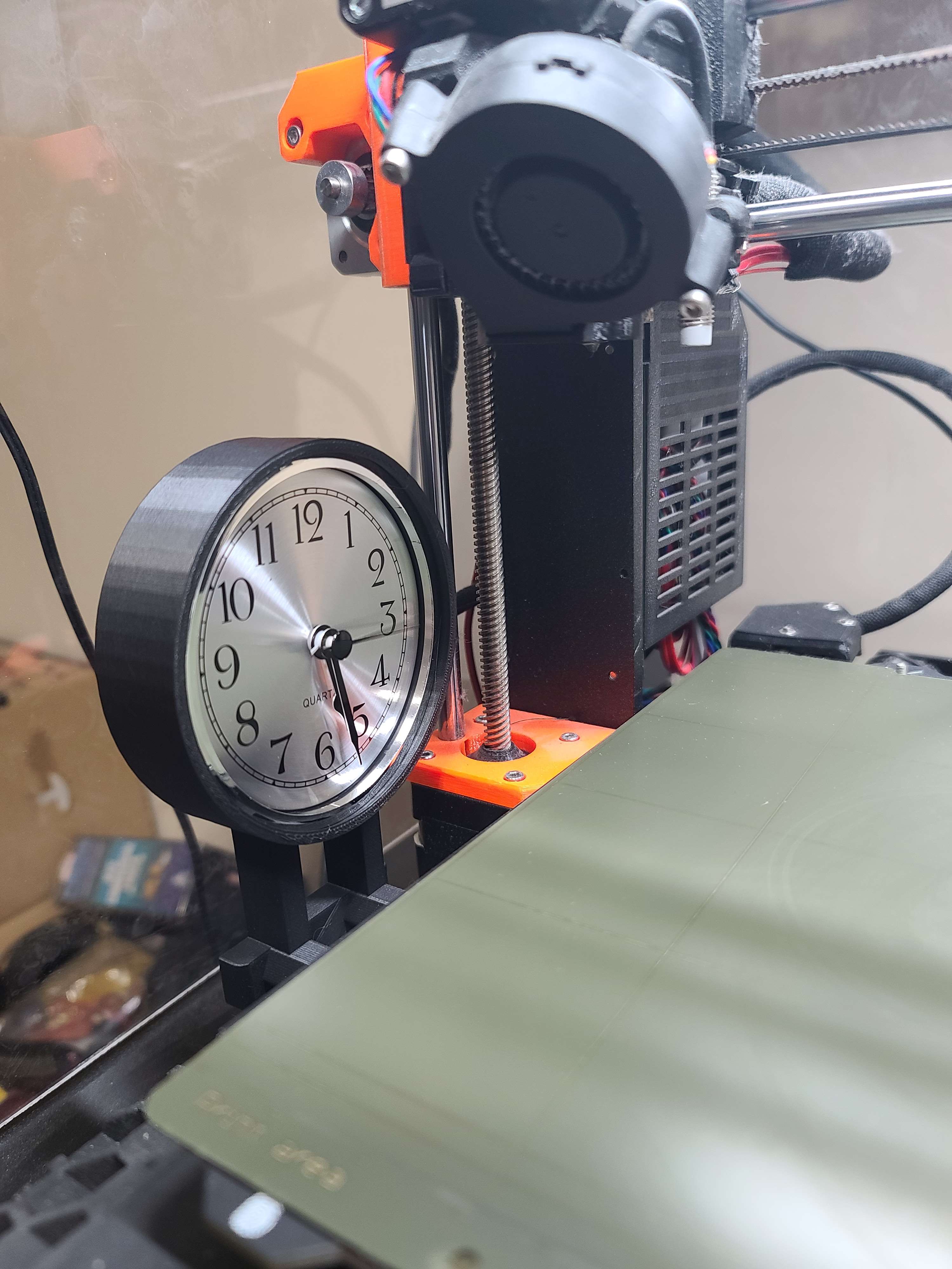 Ultimate Prusa Clock mount by Doriann | Download free STL model ...
